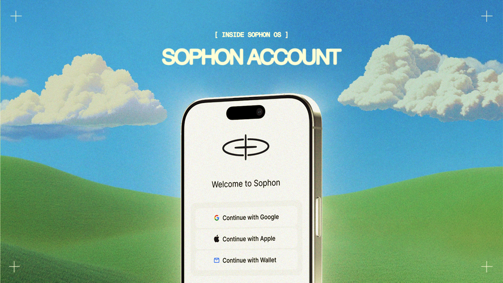 Wallets Were Built for Crypto Users. Sophon Accounts are for Everyone.